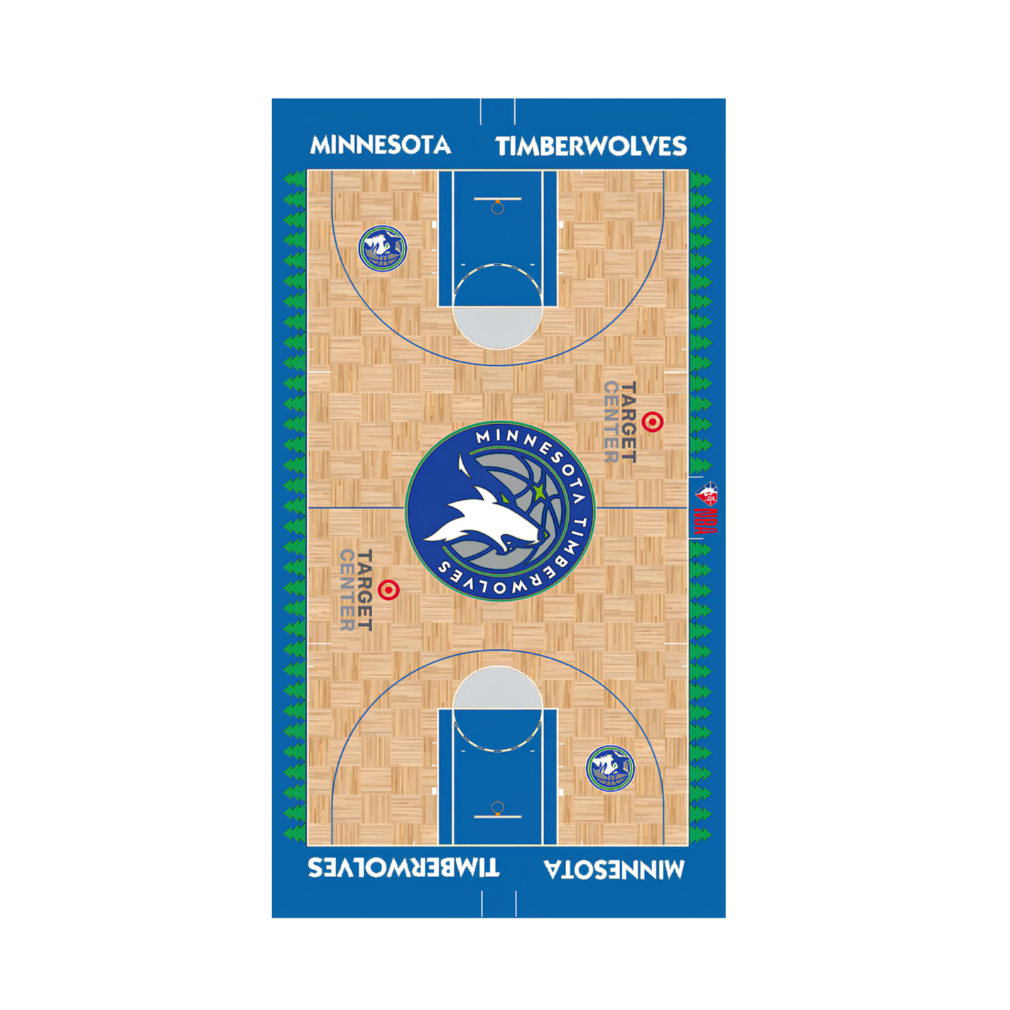 minnesota timberwolves arena, kinnsich halı – Kinnsich