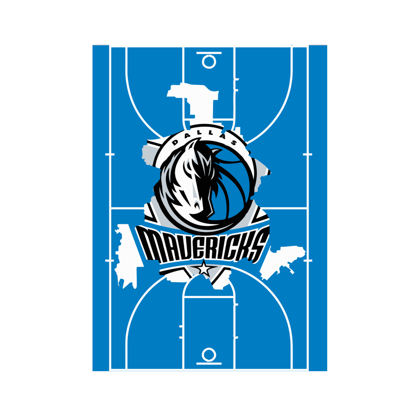dallas mavericks court, kinnsich halı – Kinnsich