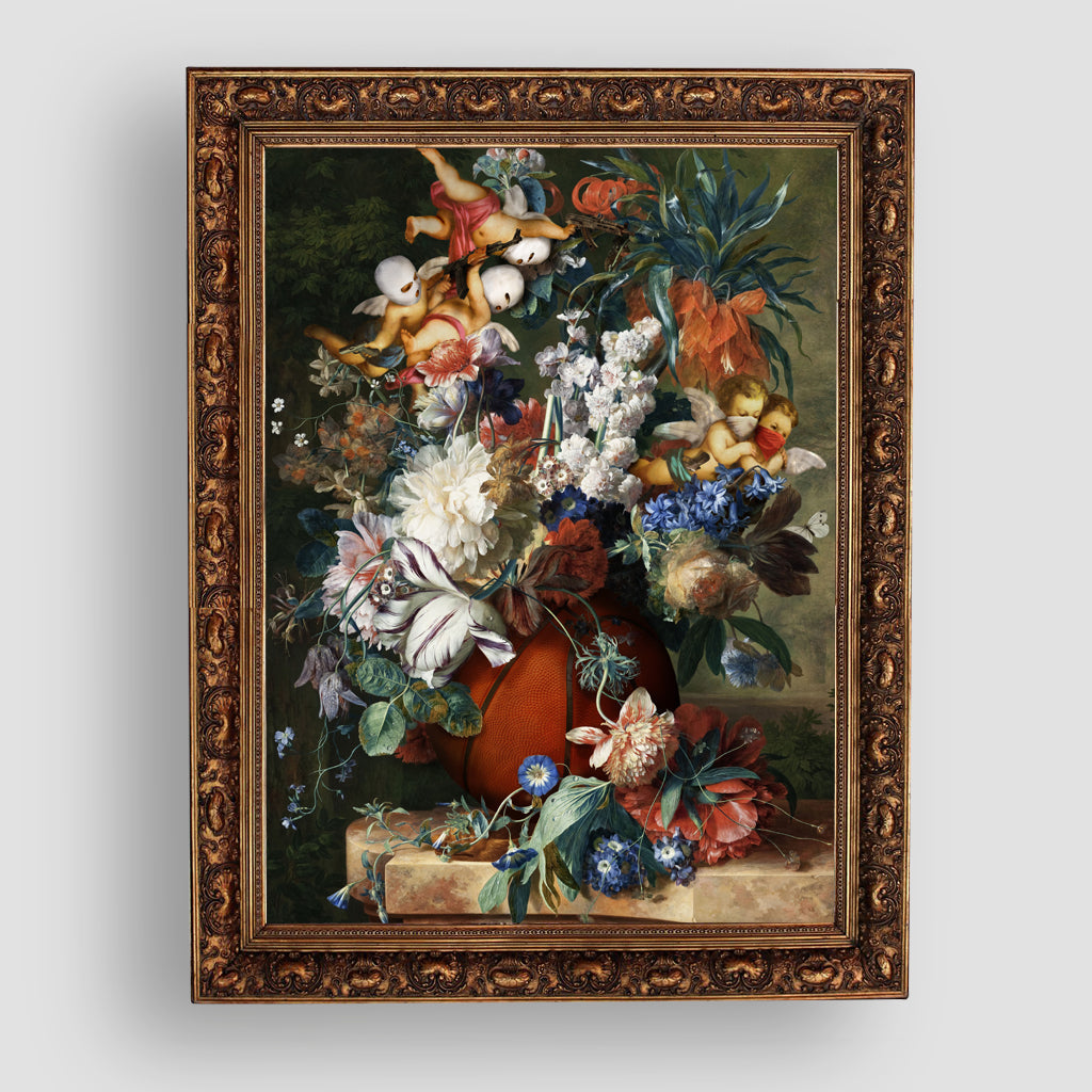 flora basketball, premium tablo – Kinnsich