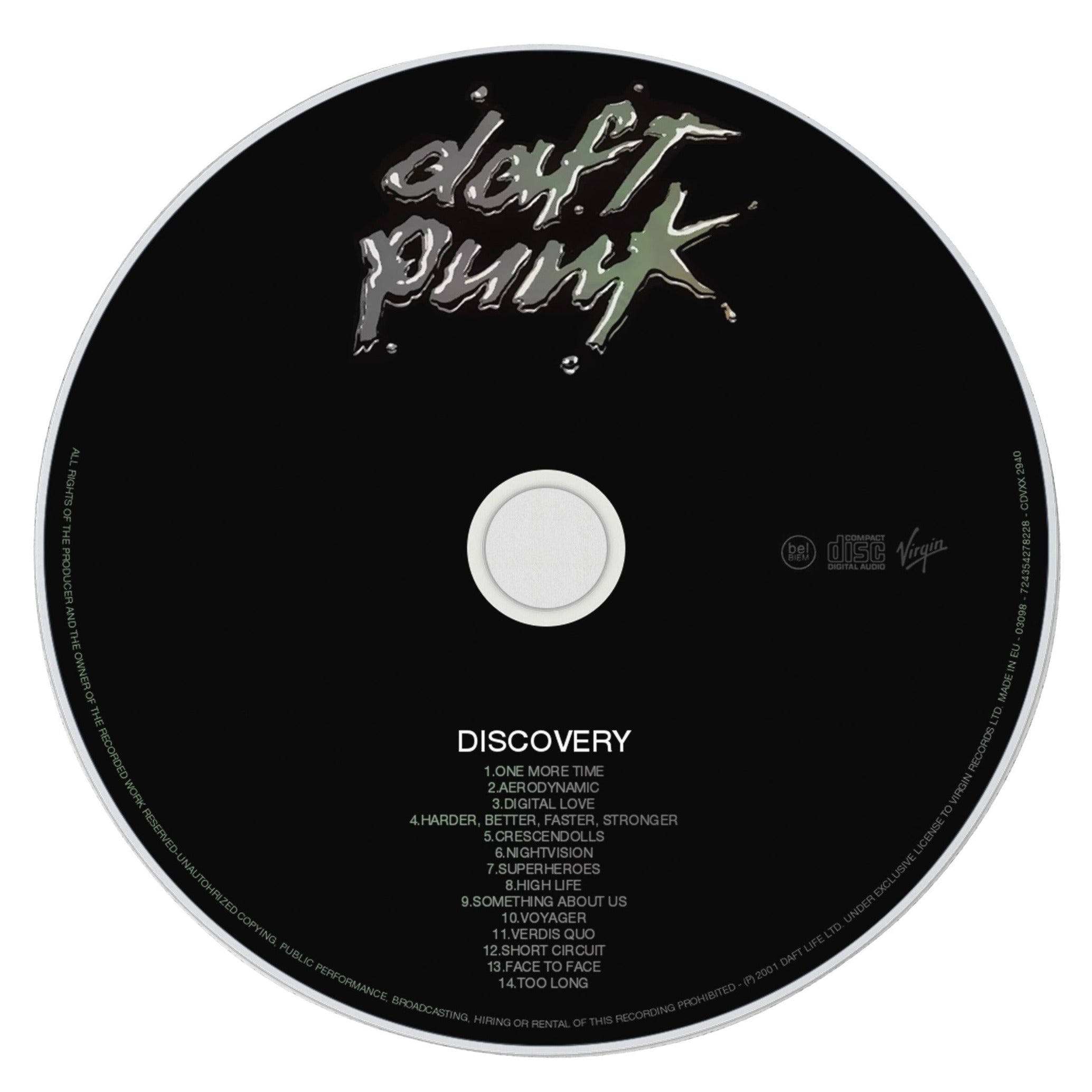 daft punk cd discovery, kinnsich halı – Kinnsich