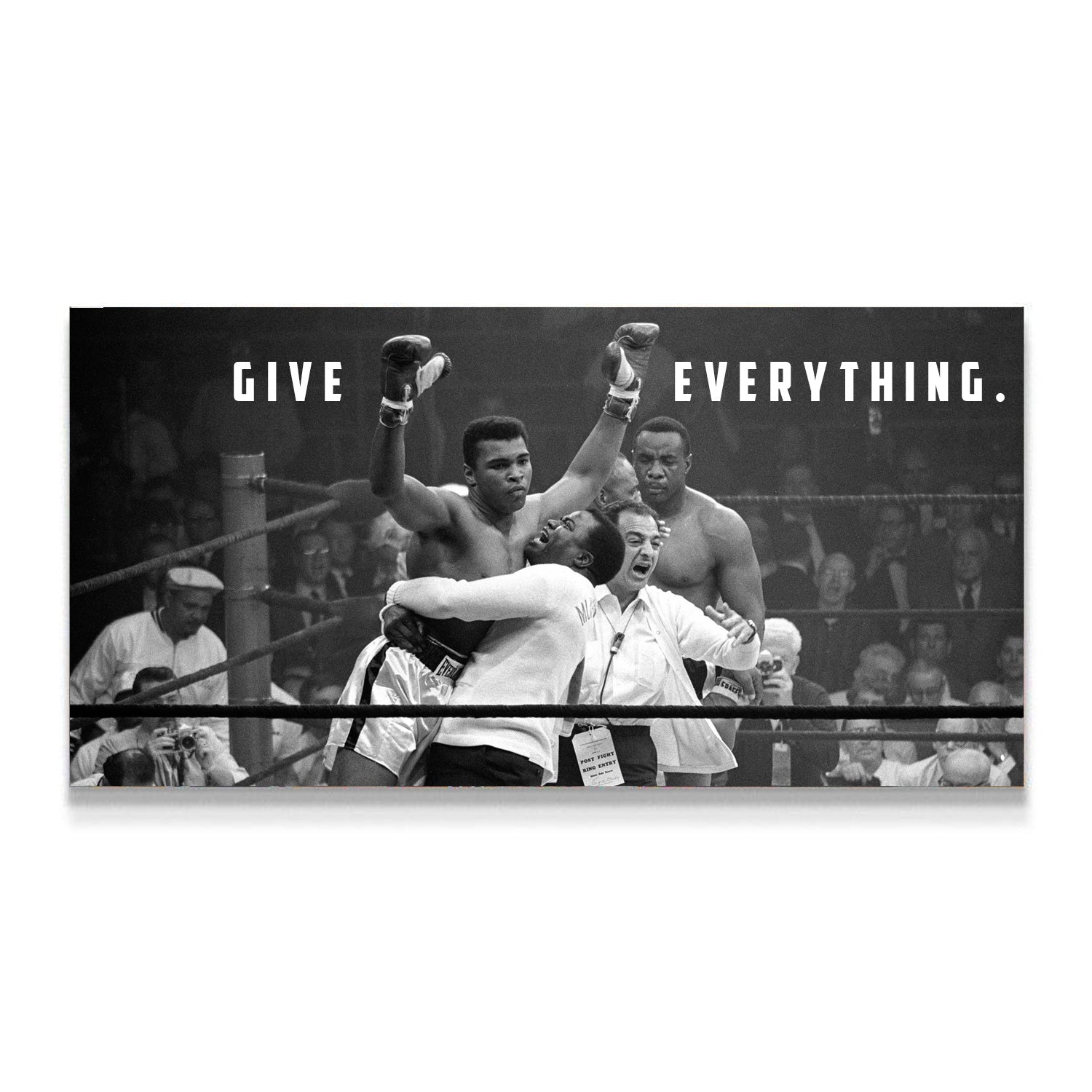 give everything, muhammed ali, kanvas tablo – Kinnsich