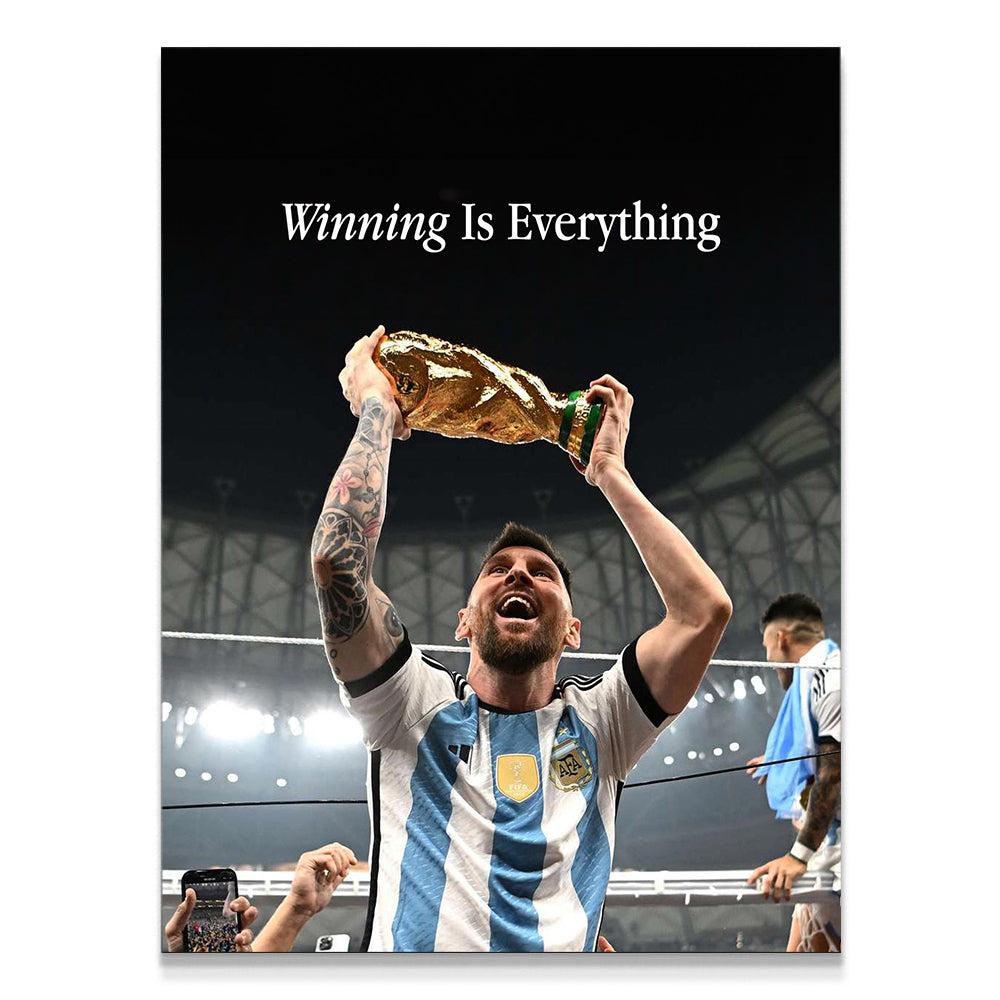 winning is everything, kanvas tablo – Kinnsich
